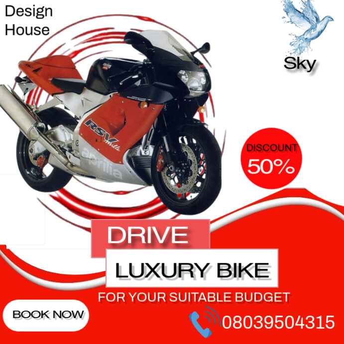 Luxury bike Template | PosterMyWall