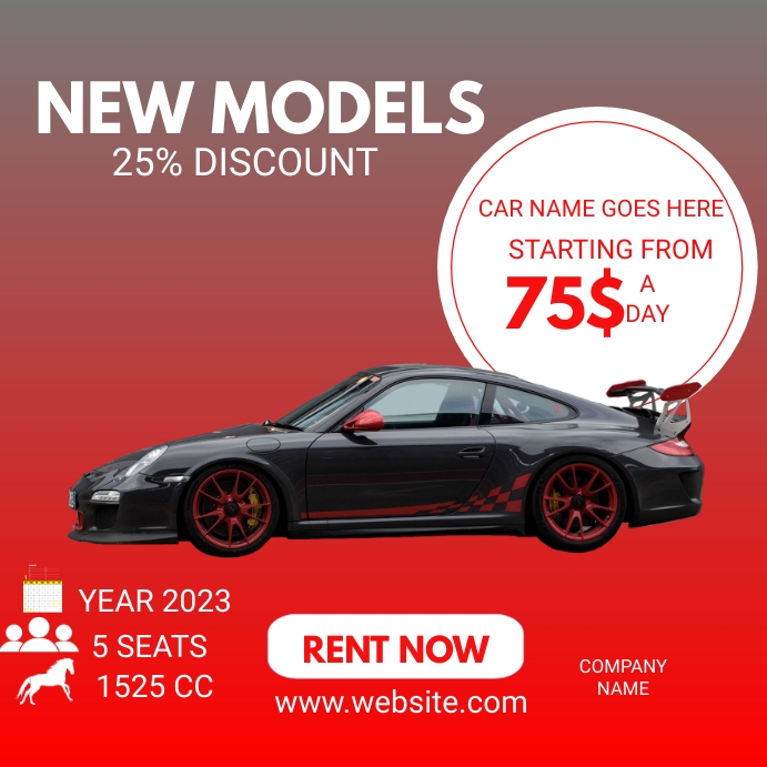 luxury car Template | PosterMyWall