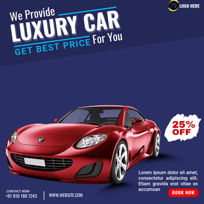 luxury car Template | PosterMyWall