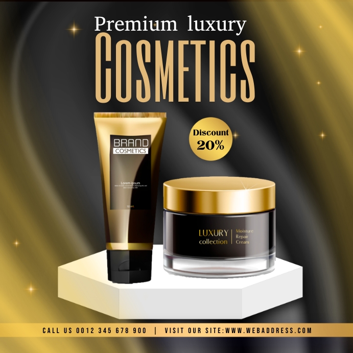 Copy of Luxury Cosmetic Sale | PosterMyWall