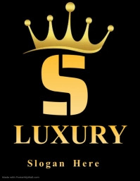 Luxury Crown Logo Template | PosterMyWall