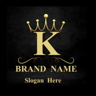 3D gold crown logo Template | PosterMyWall