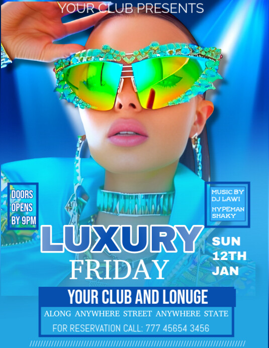 Luxury friday Template | PosterMyWall