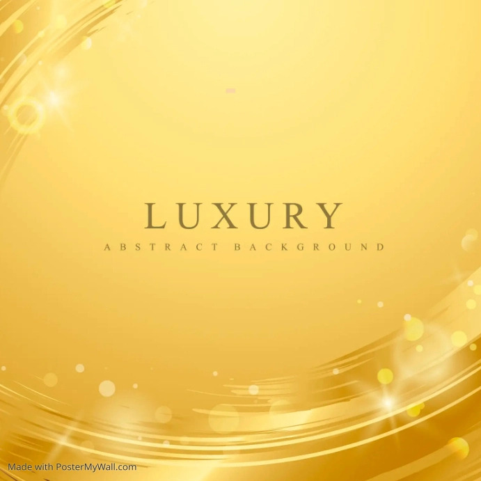 Luxury gold baground design template | PosterMyWall