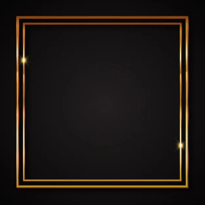 Luxury gold frame design Template | PosterMyWall