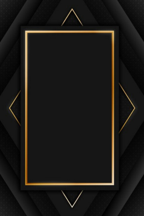 Copy of Luxury gold frame design | PosterMyWall