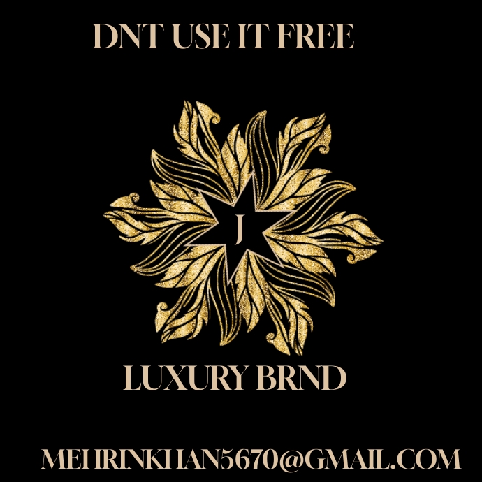 Luxury Gold logo Template | PosterMyWall