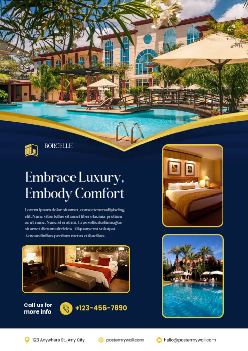 luxury hotel offer template | PosterMyWall