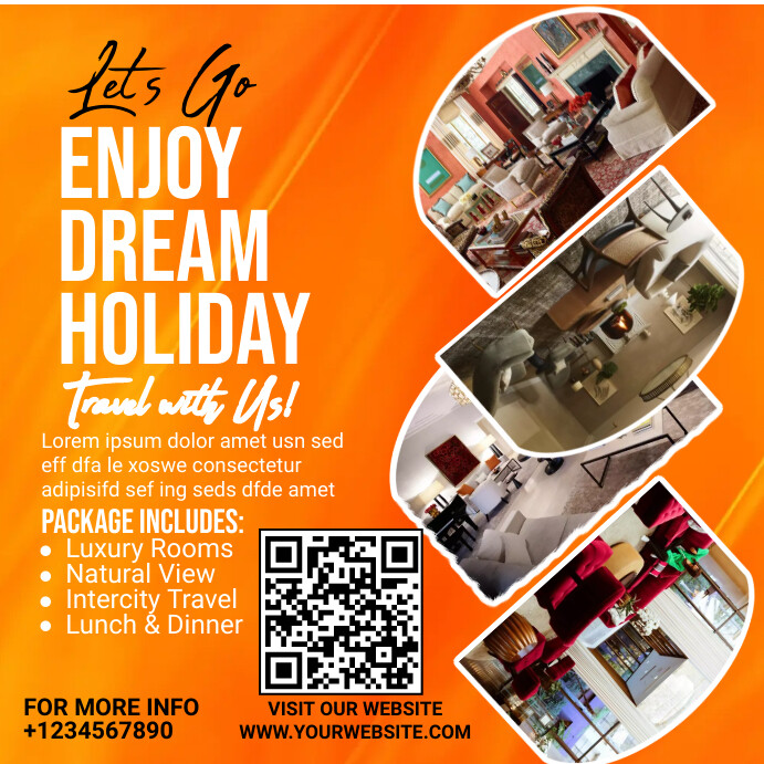 LUXURY HOTELS FLYER POSTER Template | PosterMyWall