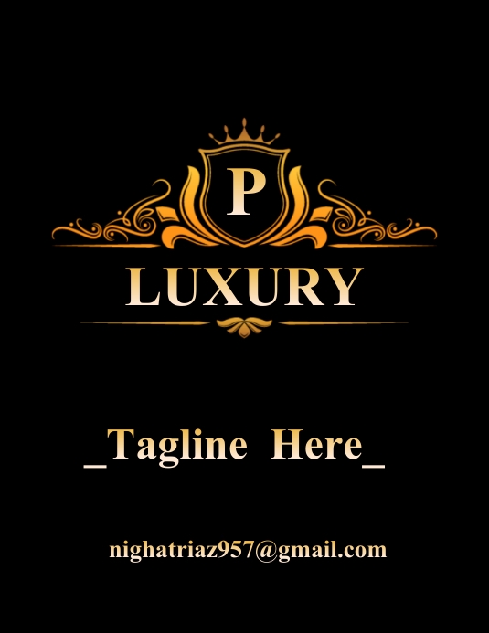 Luxury Logo Design Template | PosterMyWall