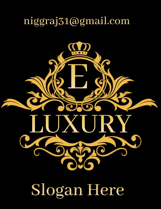 Luxury Logo Design Template | PosterMyWall