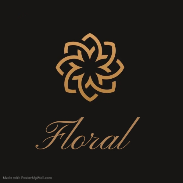 Desain Logo Mewah Templat | PosterMyWall