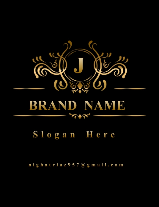 Luxury Logo Design Template | PosterMyWall