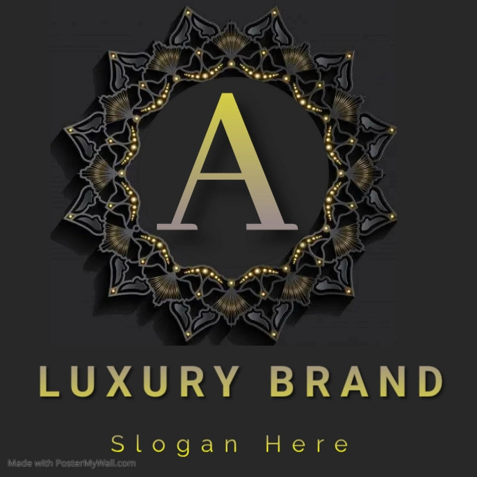 Luxury Logo Design Template | PosterMyWall