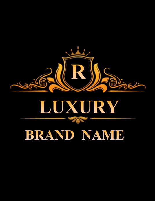 Luxury Logo Design Template | PosterMyWall
