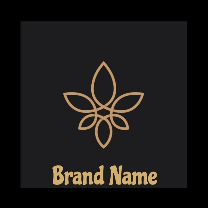 Desain Logo Mewah Templat | PosterMyWall