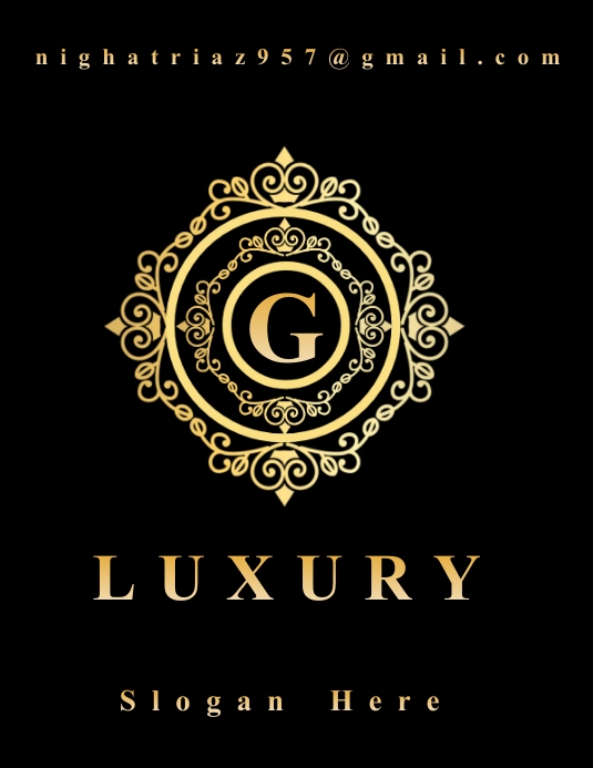 Luxury Logo Design Template | PosterMyWall
