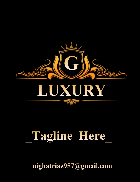 Copy of Luxury Logo Design | PosterMyWall