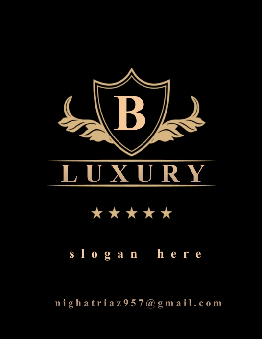 Luxury logo design Template | PosterMyWall