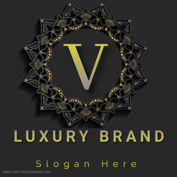 Luxury Logo Design Template | PosterMyWall
