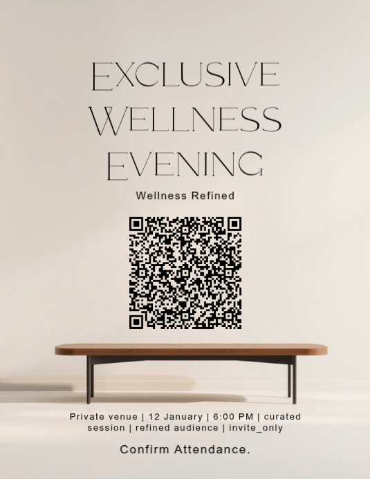 Luxury Minimal Self Love Flyer Template for Premium Events | PosterMyWall
