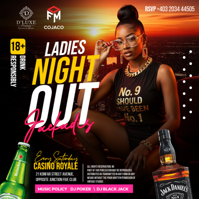 Luxury Nightlife Poster Template | PosterMyWall