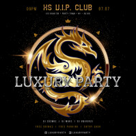 VIP PARTY BANNER Template | PosterMyWall