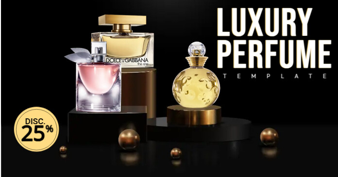 Copy of Luxury Perfume | PosterMyWall