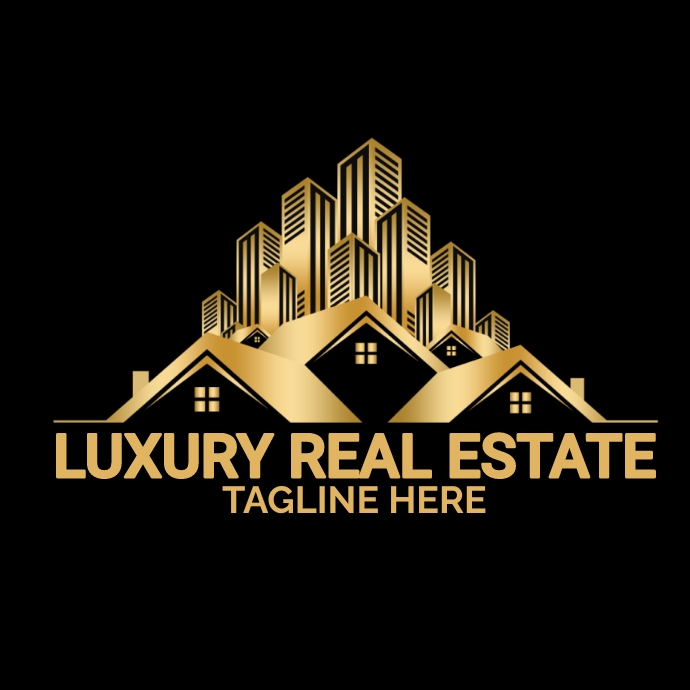 LUXURY REAL ESTATE LOGO | PosterMyWall