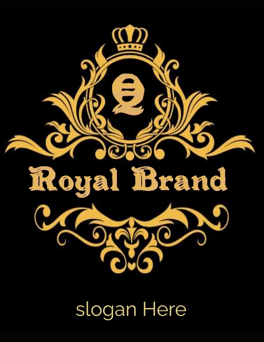 Luxury Royal Brand logo (17) Template | PosterMyWall