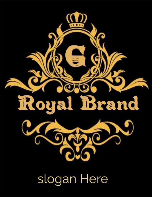 Luxury Royal Brand logo (7) Template | PosterMyWall