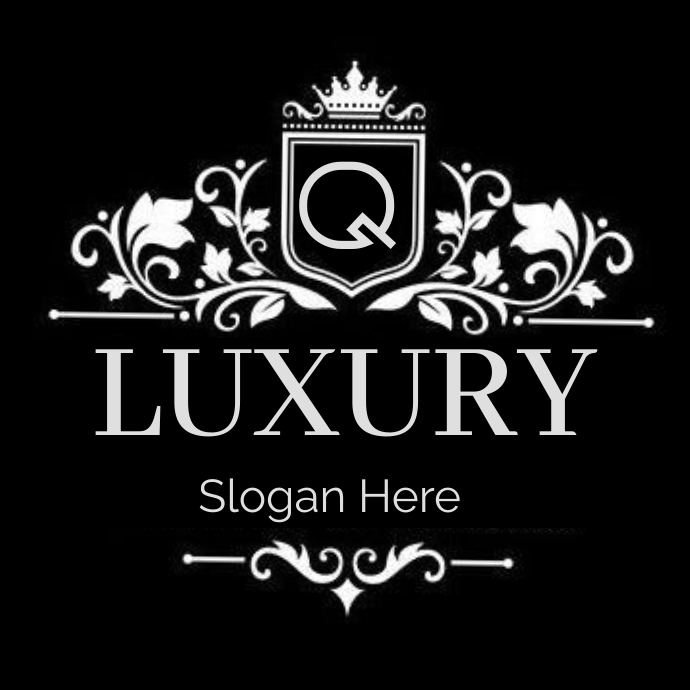 Luxury Silver Logo Template | PosterMyWall