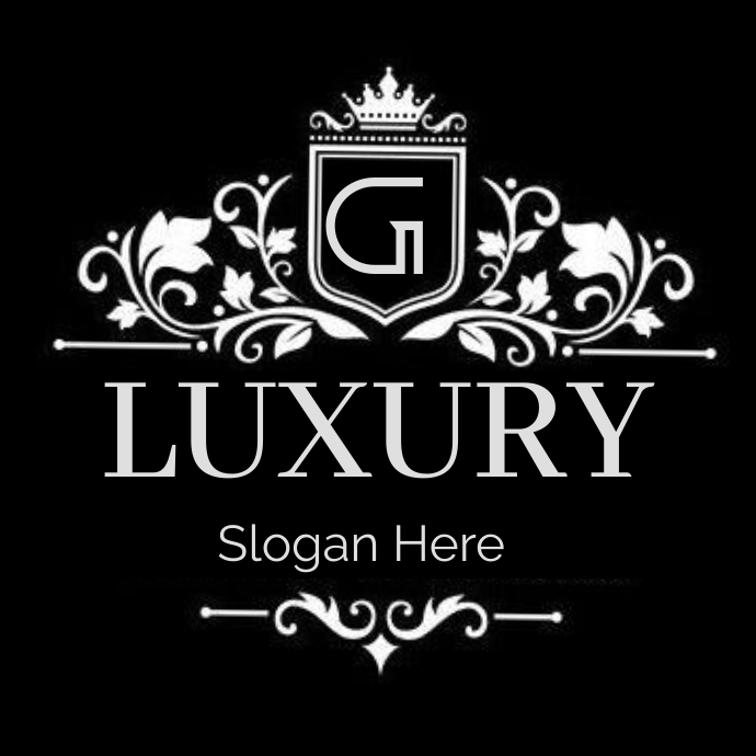 Luxury Silver Logo Template | PosterMyWall
