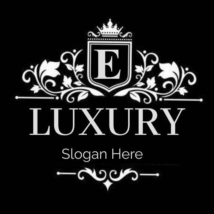 Luxury Silver Logo Template | PosterMyWall