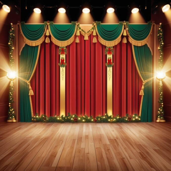 Luxury Stage Design Template | PosterMyWall