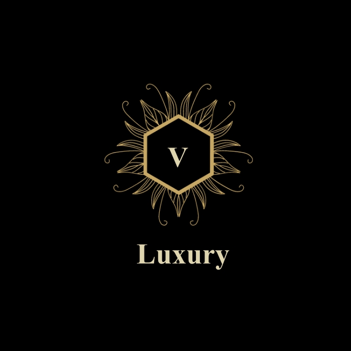 Luxury V logo Template | PosterMyWall