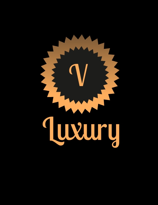 Plantilla de Luxury v logo | PosterMyWall