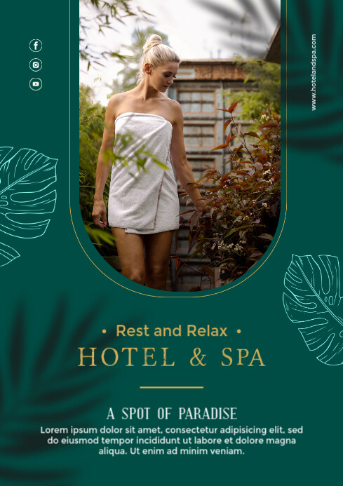 Copy of Luxury Vacation Rental Poster Template Design | PosterMyWall