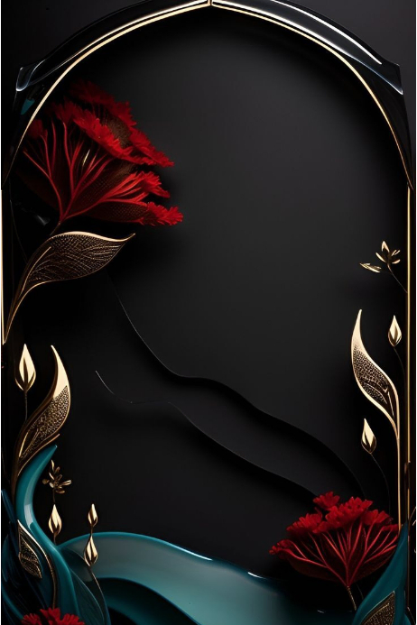 luxury vertical frame design Template | PosterMyWall