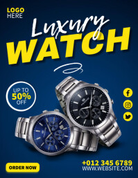 Luxury Watch Ads Template | PosterMyWall
