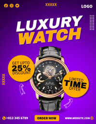 Luxury Watch Ads Template | PosterMyWall