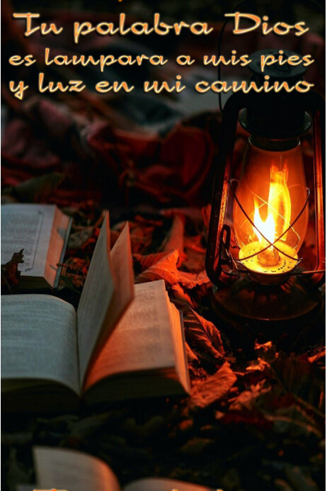 Plantilla de Lámpara es a mis pies tu palabra | PosterMyWall