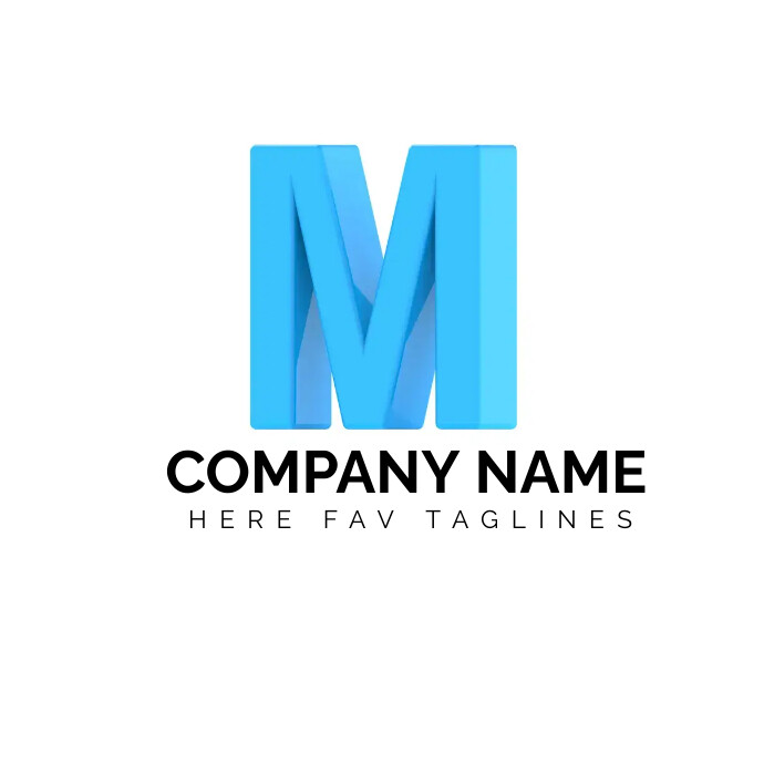 Plantilla de M logo | PosterMyWall