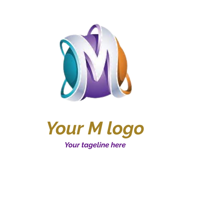M logo Template | PosterMyWall