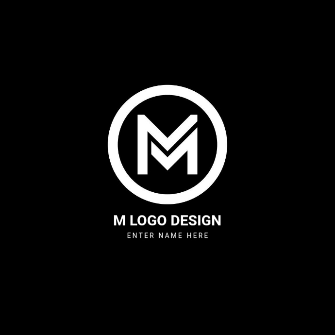 M LOGO DESIGN Template | PosterMyWall