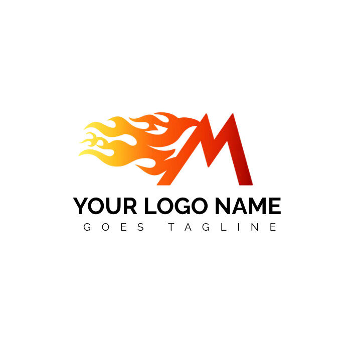 M Logo Template | PosterMyWall