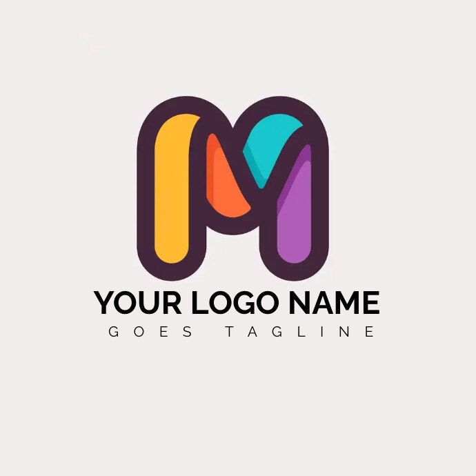 Plantilla de M Logo | PosterMyWall