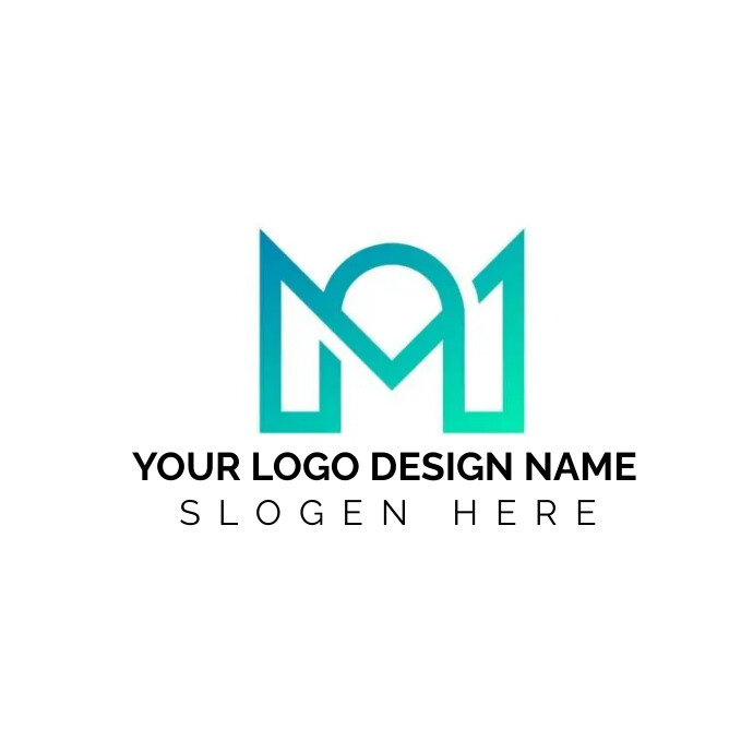 M logo Template | PosterMyWall