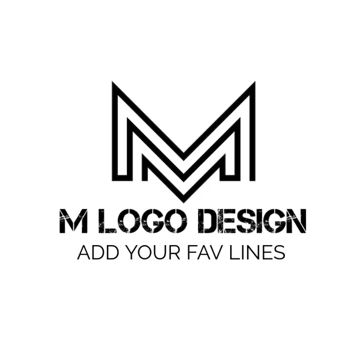 M LOGO Template | PosterMyWall