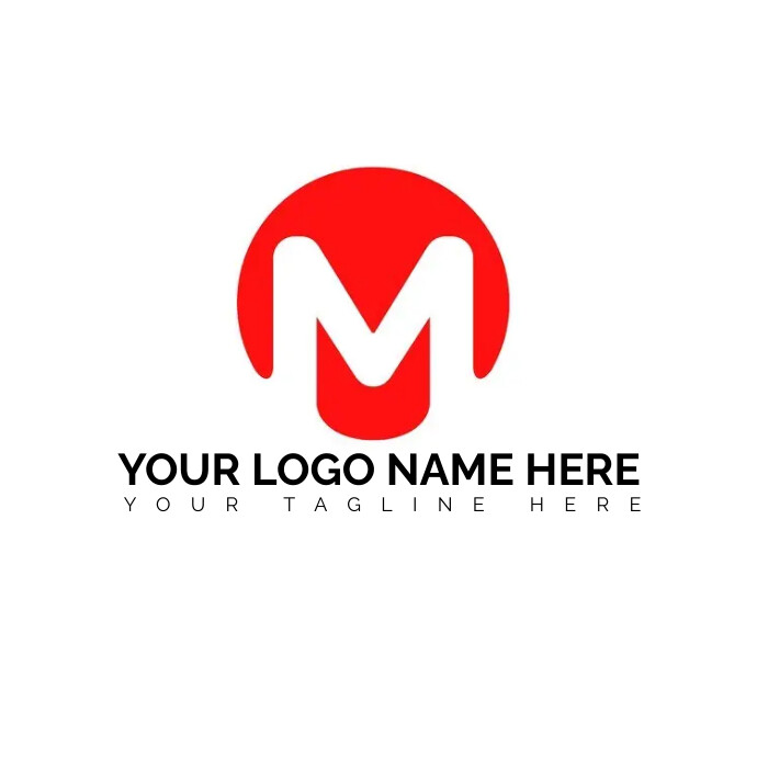 M Logo Template | PosterMyWall